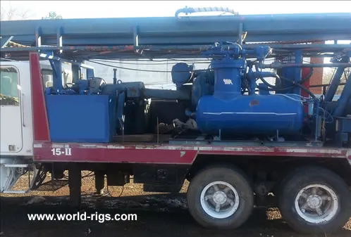 Speedstar SS-15 II Drill Rig for Sale, Land Rigs for Sale, World-rigs.com