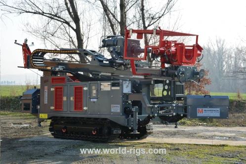 Brand New Massenza Hydraulic Drilling Rig Model Mi8 Mounted On Tracks ...